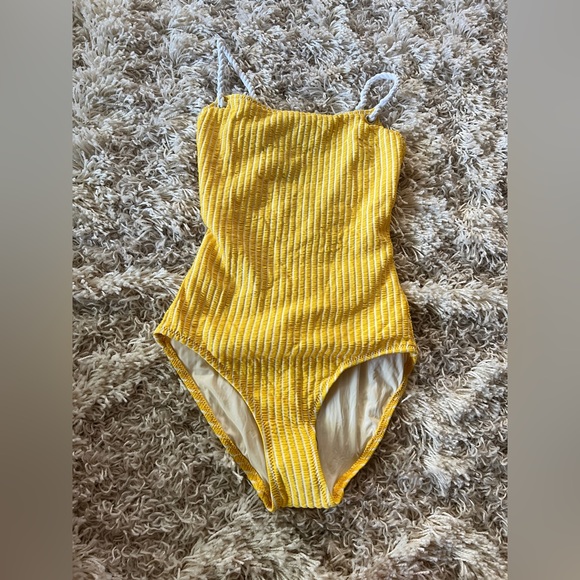 SOLID & STRIPED | Swim | New Solid And Striped One Piece Bathing Suit ...